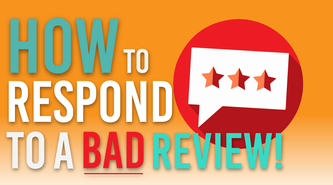 HOW TO RESPOND TO A BAD REVIEW Center Stage Social